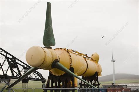 Tidal Energy Turbine Orkney Uk Stock Image C0291163 Science