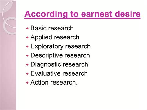 Types Of Nursing Research Pptx