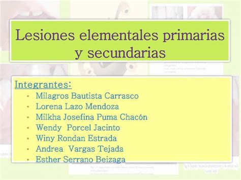 PDF Lesiones Elementales Primarias Y Secundarias CF DOKUMEN TIPS