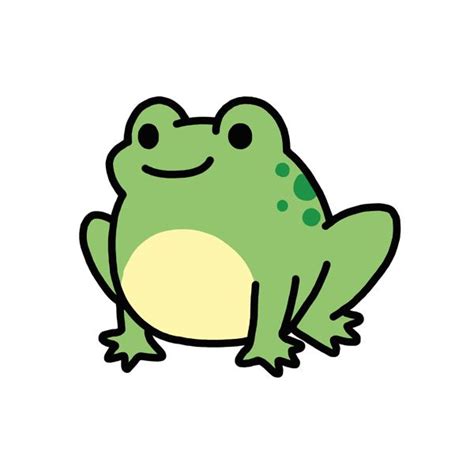 Cute Frog Mini Drawings Kawaii Drawings Art Drawings Simple Cartoon
