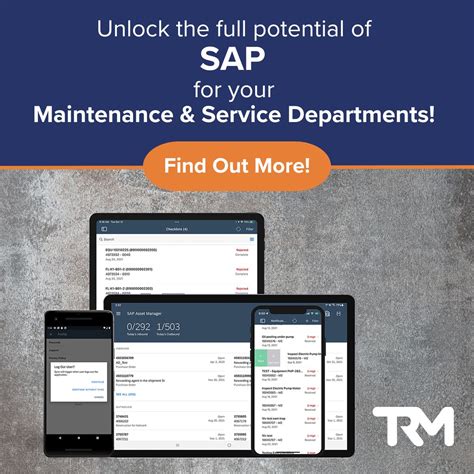 Sap Maintenancemanagement Serviceexcellence Trm Total Resource Management