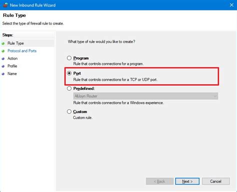 How To Open Firewall Port On Windows 10 Pureinfotech