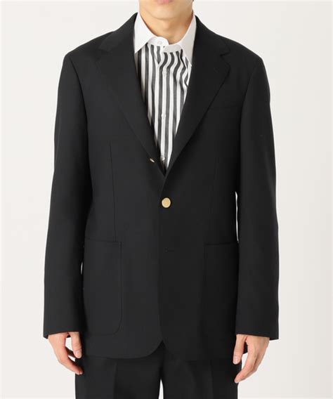 Edifice（エディフィス）の「モヘヤミックス トロピカル ウール 3ボタン ブレザー ジャケット（テーラードジャケット）」 Wear