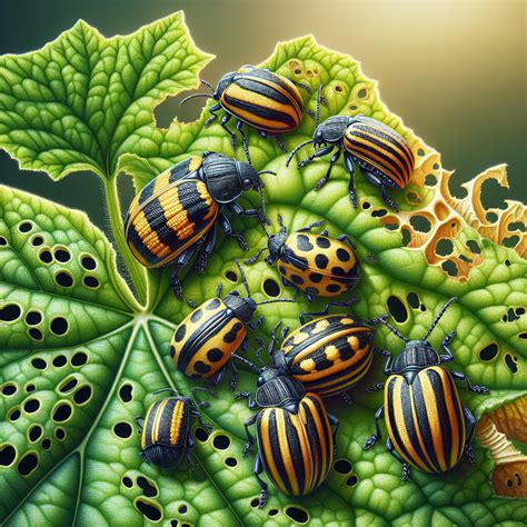 How To Identify And Get Rid Of Cucumber Beetles Striped And Spotted