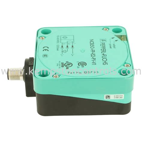 Pepperl Fuchs Ncb50 Fp E2 P1 V1 P F Inductive Sensor 50mm Operating