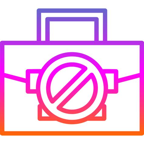 Unemployment Generic Gradient Outline Icon