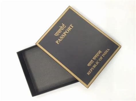 Black Hardboard Passport Cover Box At Best Price In Chennai Id