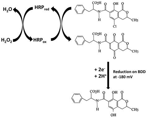 Design Of A Boron Doped Diamond Microcell Grafted With Hrp For The Sensitive And Selective