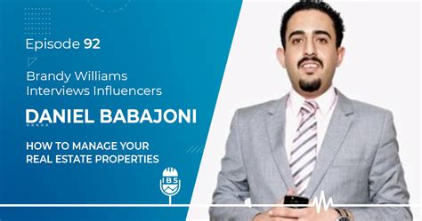 Podcast Ep 92 Daniel Babajoni How To Manage Your Real Estate
