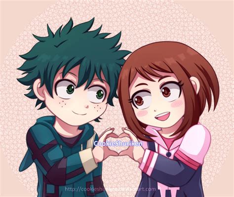 Bnha Izuocha Chibi Love By Cookieshuriken On Deviantart