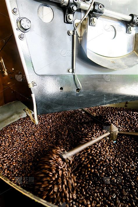 咖啡烘焙过程素材 花瓣网