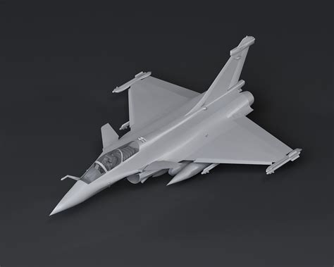 Stl File Dassault Rafale 🛩️ ・3d Printer Design To Download・cults