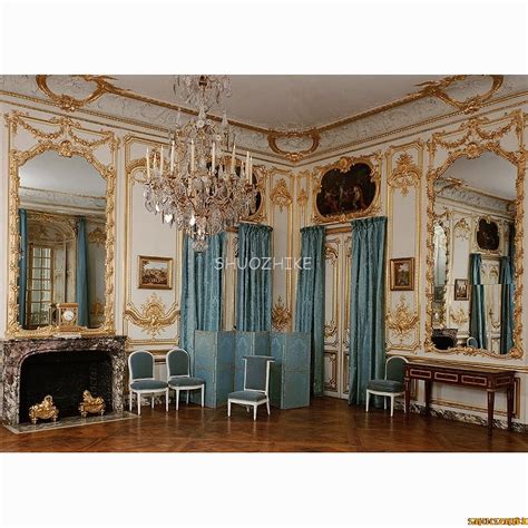 European Style Retro Classicial Photography Backdrops Props Art Castle