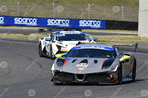 Scarperia 29 September 2023 Ferrari 488 Of Team Pellin Racing In
