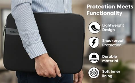 Sounce Hard Laptop Sleeve For 1314 Inch Laptops Slim Shockproof