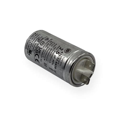 Condensateur permanent aluminium 2 5µF à cosses Ø30x60mm DUCATI