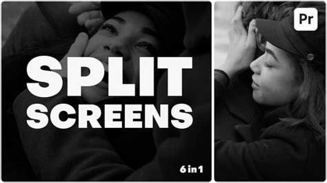 Split Screen Transitions Elements Ft 3 Split Screen And 4 Split Screen
