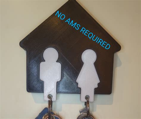 Key Holder For Couples No Ams Required By Novxx Makerworld