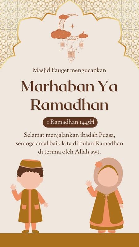Halaman 3 Gratis Desain Contoh Pamflet Ramadhan Canva