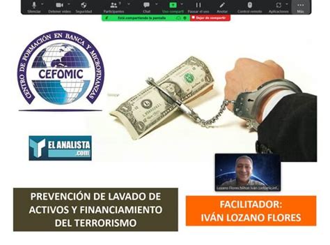 Seminario Taller Virtual De PrevenciÓn De Lavado De Activos Y
