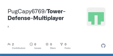 Github Pugcapy6769tower Defense Multiplayer X