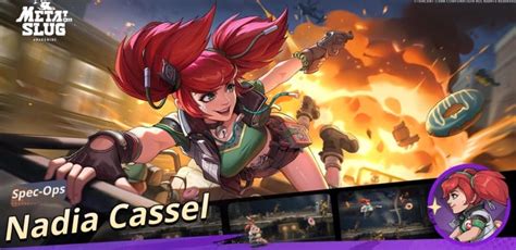 Best Nadia Cassel Build In Metal Slug Awakening Weapon Accessory