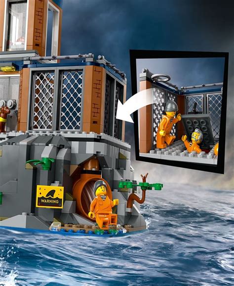 Lego® City Police Prison Island Building Toy 60419 980 Pieces Macys