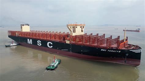 Worlds Largest Newly Built Container Ship On Trial In E China The