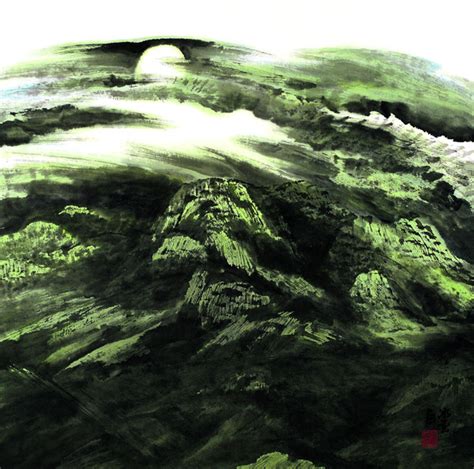 何波国画作品3 收藏资讯艺术家书画家书画名人书法家 中华收藏网