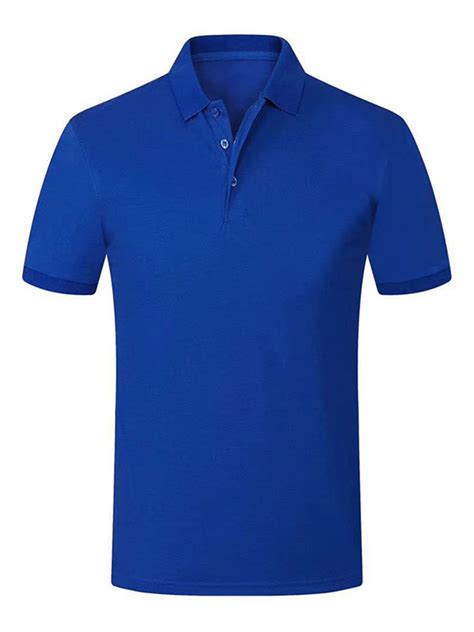 Frontwalk Men Slim Fit Short Sleeve Shirt Women Button Down Collar Polo