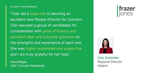 Frazer Jones On Linkedin Frazerjones Testimonials Hr Recruitment