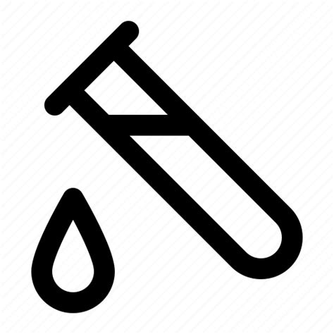Science Drop Test Tube Lab Experiment Icon Download On Iconfinder