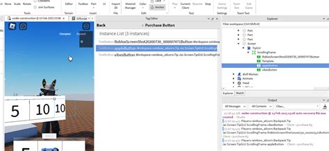 collection service with a backpack item scripting support developer