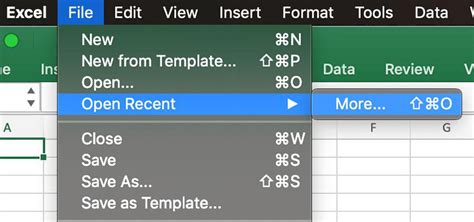 【2025】how To Recover Unsaved Excel File Mac？