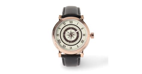 Vintage Compass Watch Static Compass Graphic Zazzle