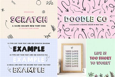 The Handwritten Font Bundle Vol 02 Handwritten Fonts Handwriting