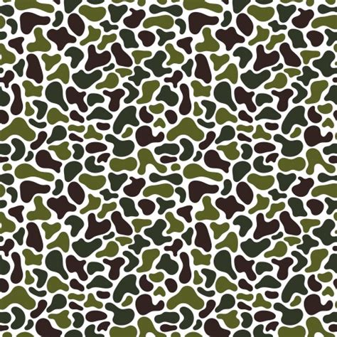 Duck Camo Pattern Vector