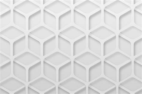 Premium Vector White Abstract Background In 3d Paper Style