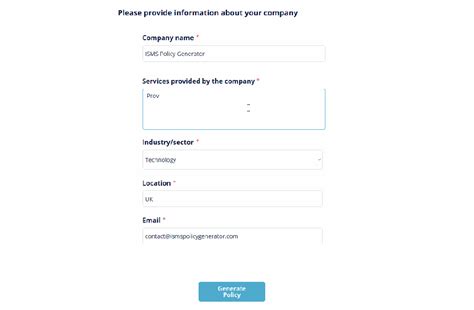 Ai Assisted Information Security Awareness Policy Generator Cultivating A Culture Of Cyber