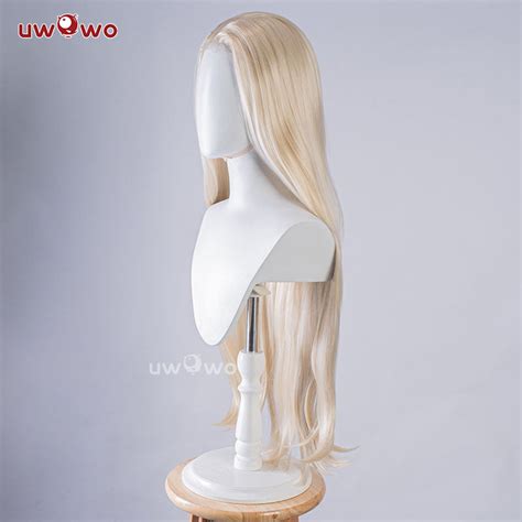 Uwowo League Of Legendslol Coven Evelynn Cosplay Wig Long Yellow Hai