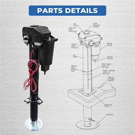 Trailer Jack Parts Diagram Guide And Breakdown