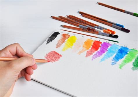 Руководство для работы с цветными карандашами