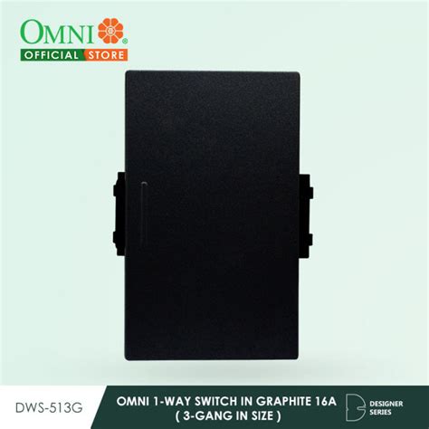 OMNI Way Switch In Graphite A Gang Size DWS G Lazada PH