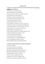 Conditional Activities ESL Worksheet By Cladelol