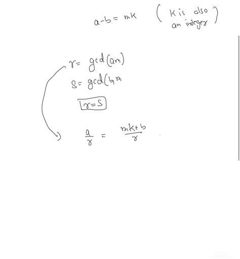Solved A Let A B X Y Be Integers Such That Ax By 1 Show That