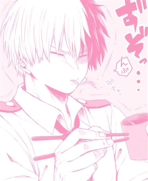Todoroki Pink Icon Arte De Anime Imagenes Kawaii Imagenes Animadas