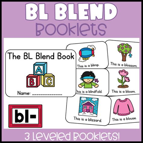 Differentiated Set Of Bl Blend Booklets With Sight Word This Made