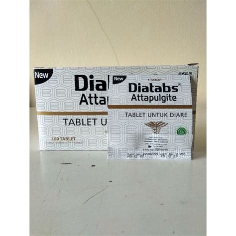 Jual New Diatab Tab 100s Diare Mencret Obat Diare Obat Mencret