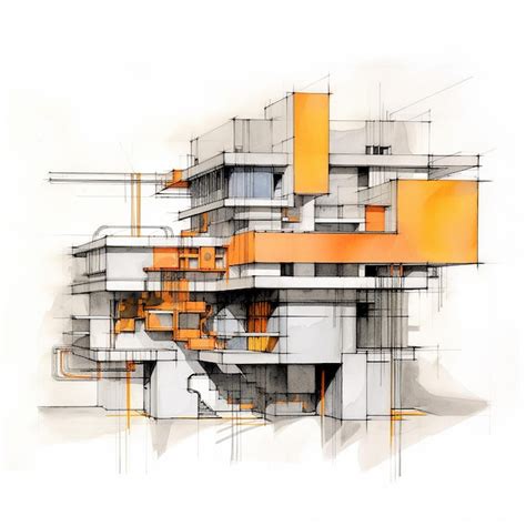 Premium Photo Modern House Design And Architecture Colorful Illustration