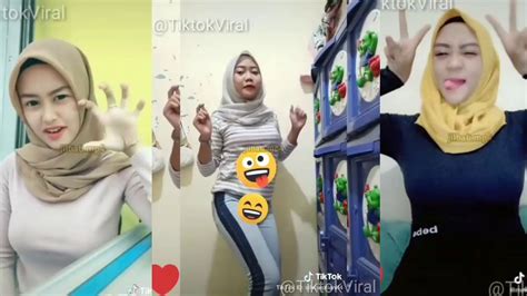 Jilbab Ketat Main Tiktok Sambil Melet Youtube